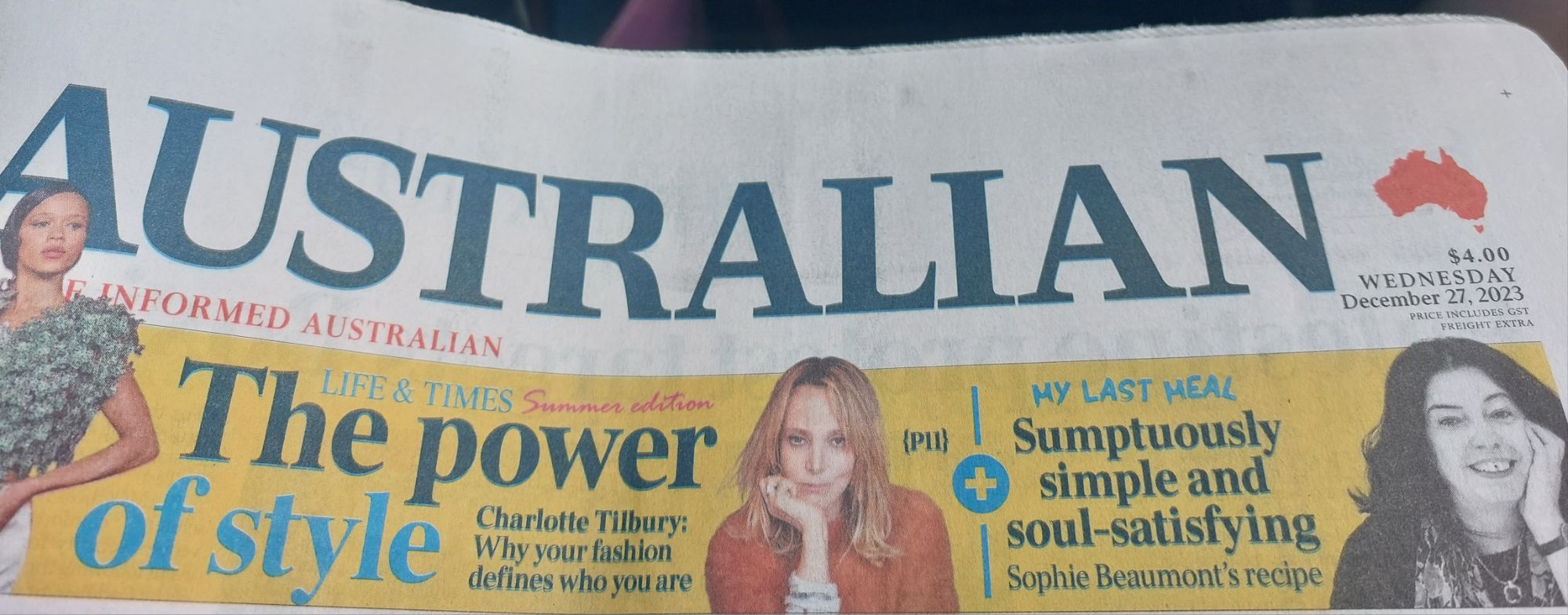 My piece in The Australian today! | Feathers of the Firebird