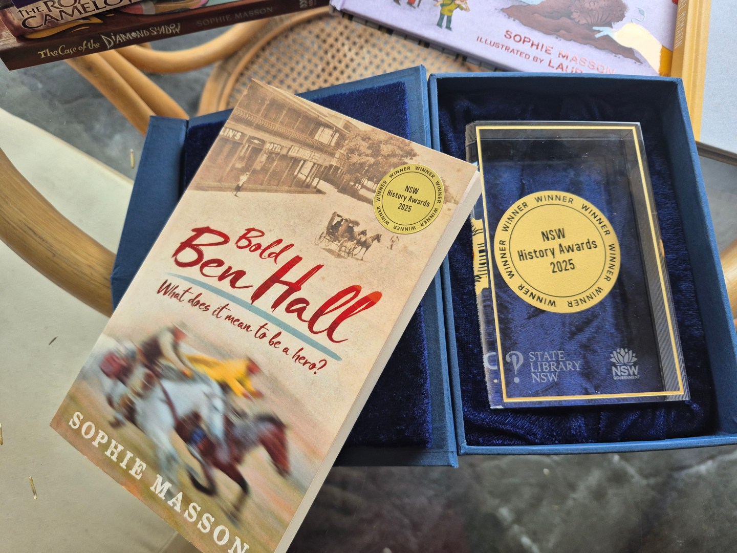 Bold Ben Hall a launch title in PRC Book Bites! | Feathers of the Firebird